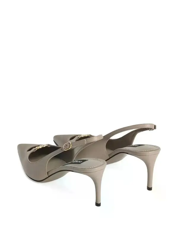 Dolce & Gabbana 60mm Slingback Pumps - Neutrals