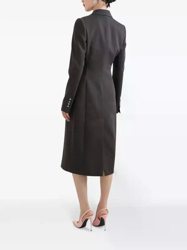 Dolce & Gabbana Double-breasted Coat With Padded Hips