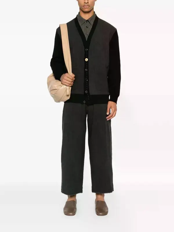 A TENTATIVE ATELIER Paneled Cardigan