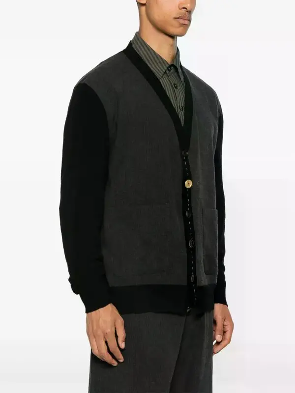 A TENTATIVE ATELIER Paneled Cardigan