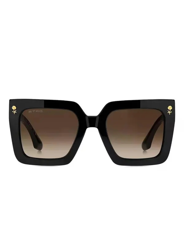 Etro Square-frame Sunglasses - Black