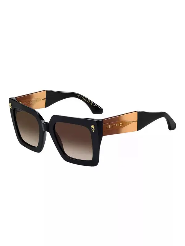 Etro Square-frame Sunglasses - Black