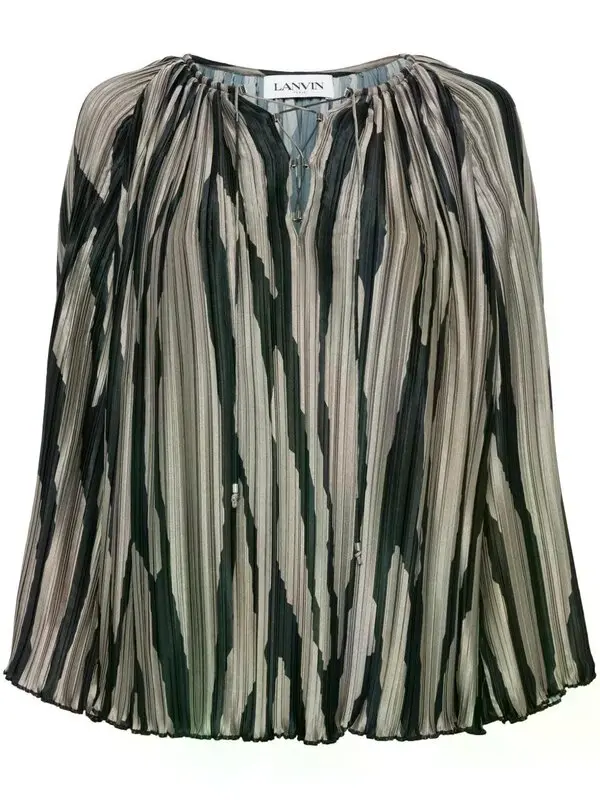 LANVIN Abstract-print Blouse