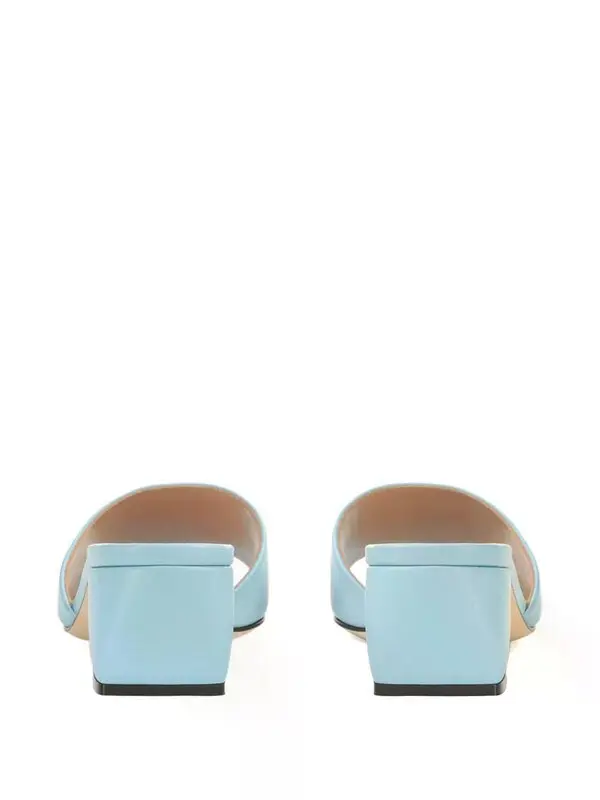 SERGIO ROSSI 45mm Leather Sandals