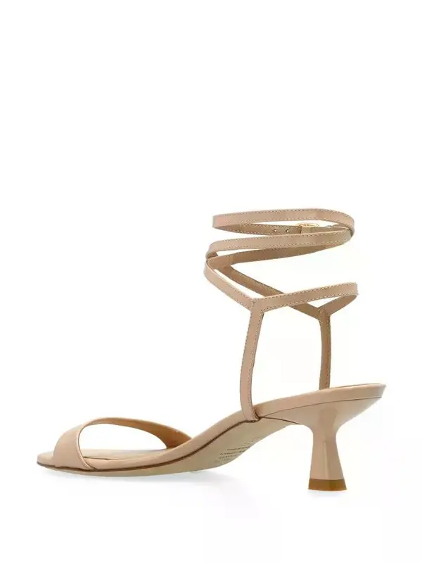 STUART WEITZMAN Leather Sandals - Neutrals
