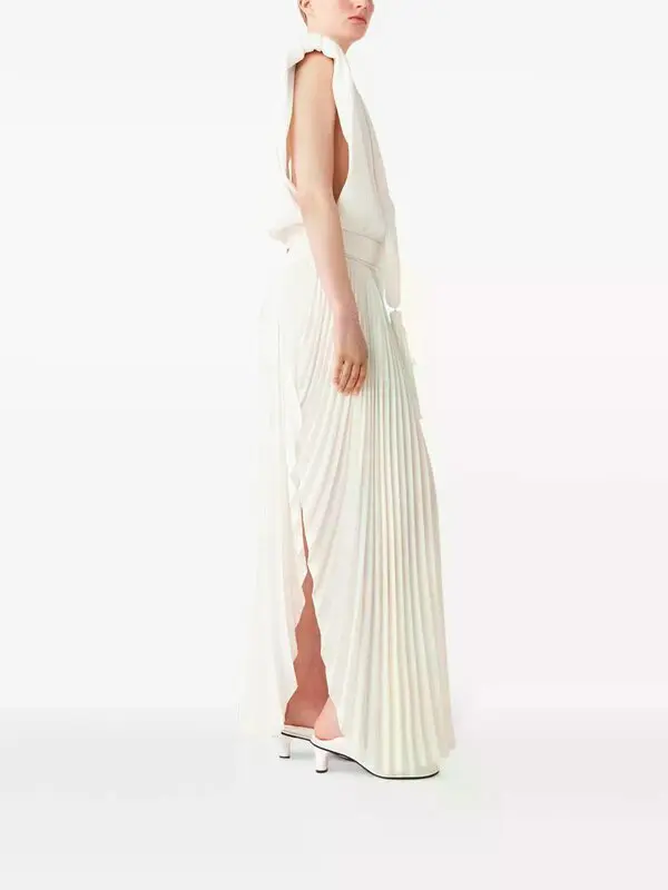 Stella McCartney Pleated Mid-rise Maxi Skirt