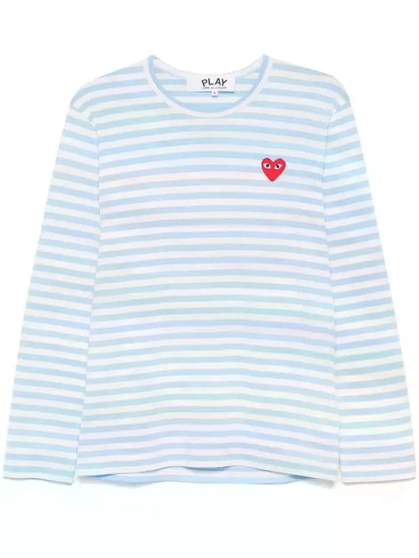 Play Comme Des Garcon Striped T-shirt