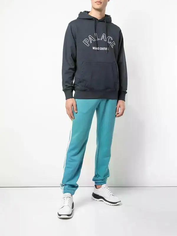 PALACE Couture Logo-print Hoodie - Blue