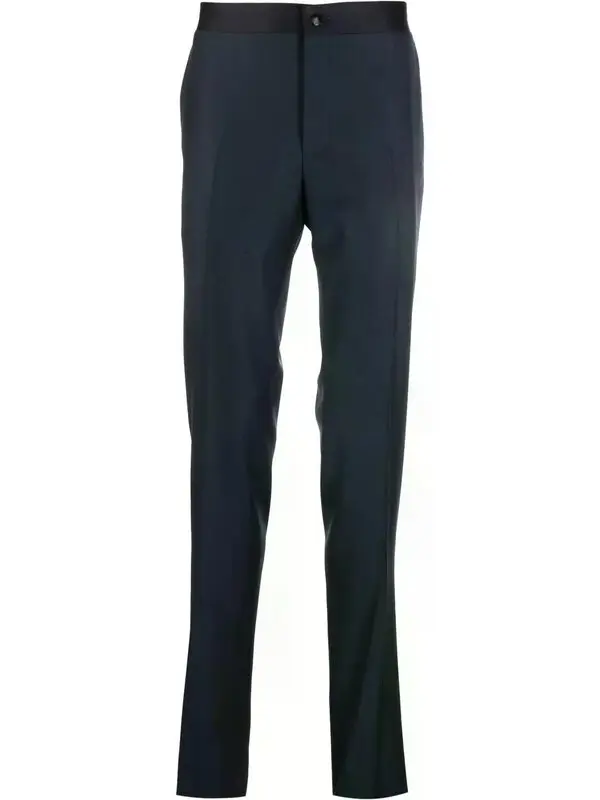 Canali Tailored Wool Trousers