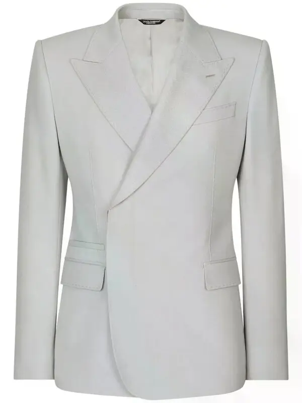 Dolce & Gabbana Single-breasted Wool Blazer