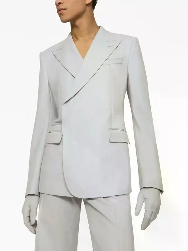 Dolce & Gabbana Single-breasted Wool Blazer