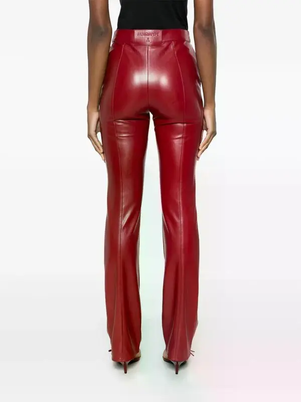 Patrizia Pepe Faux-leather Trousers