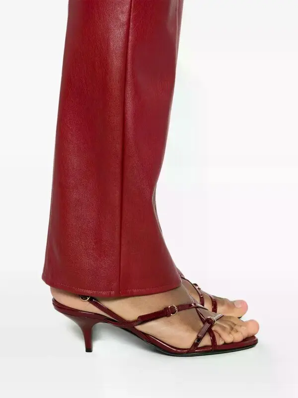 Patrizia Pepe Faux-leather Trousers