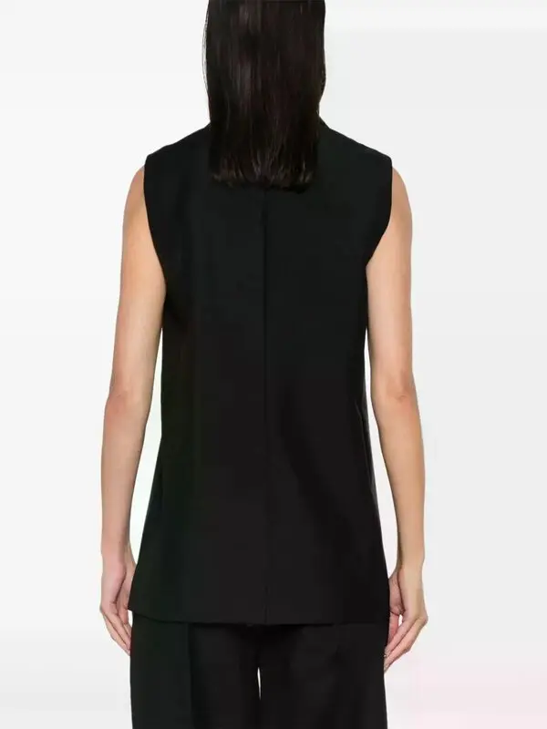 Fendi Peak-lapel Mohair-wool Waistcoat