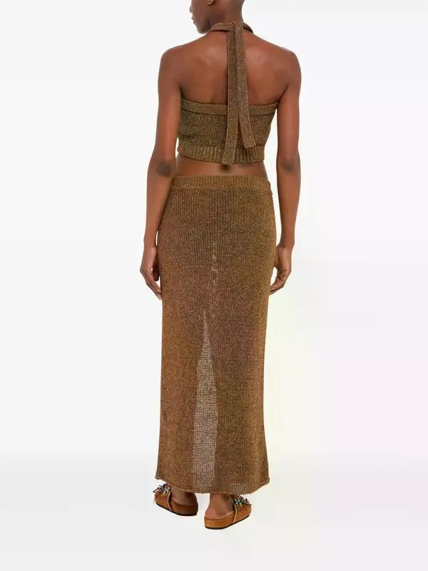 Alanui Shady Beach Top - Brown