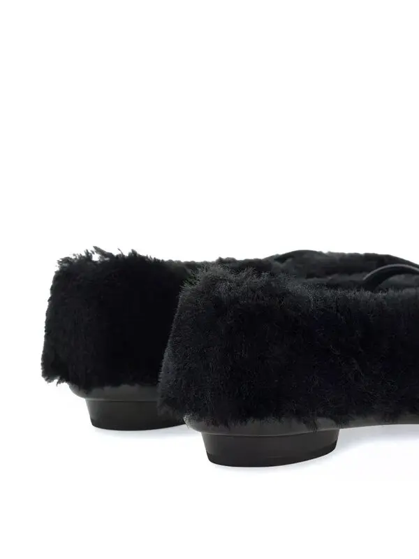 FERRAGAMO Fluffy Ballerina Shoes