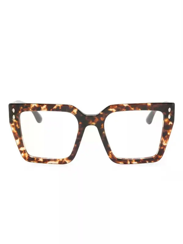 Isabel Marant Tortoiseshell Square-frame Sunglasses - Brown