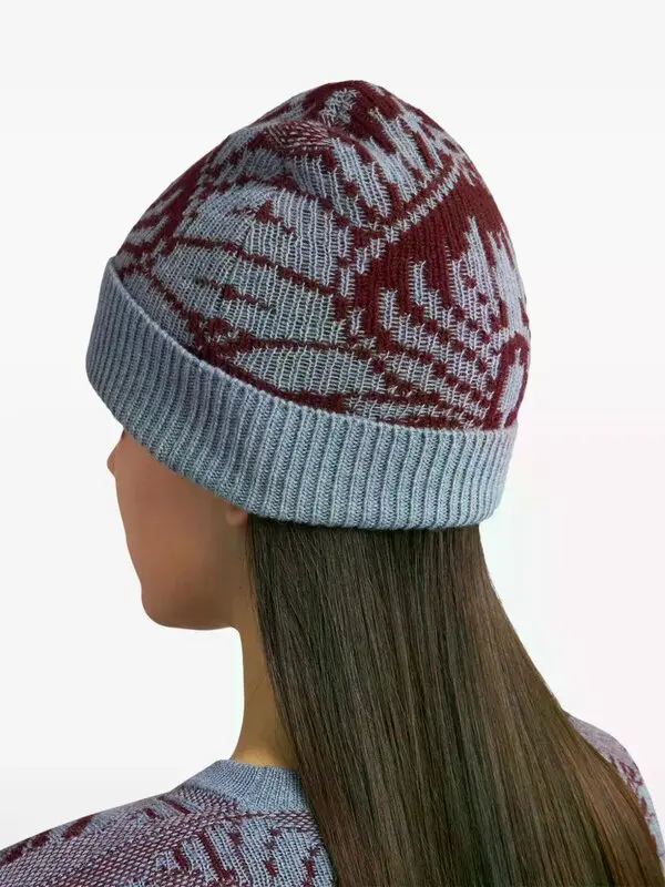 Etro Intarsia-knit Wool Beanie