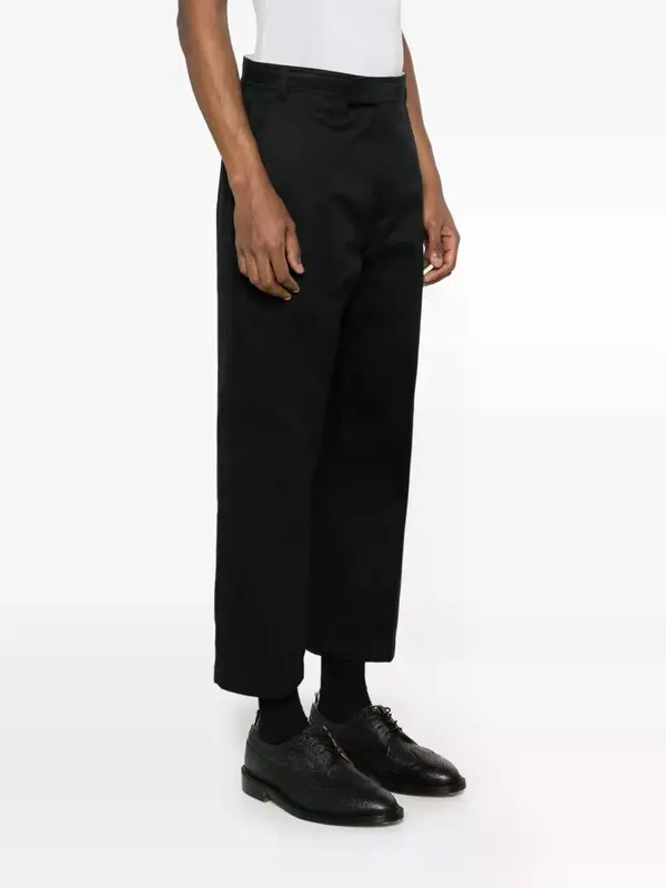 Thom Browne Twill-utility Tailored Trousers - Black