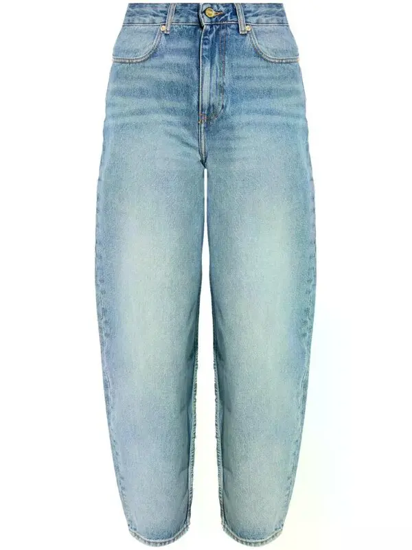 GANNI Organic Cotton Denim Jeans
