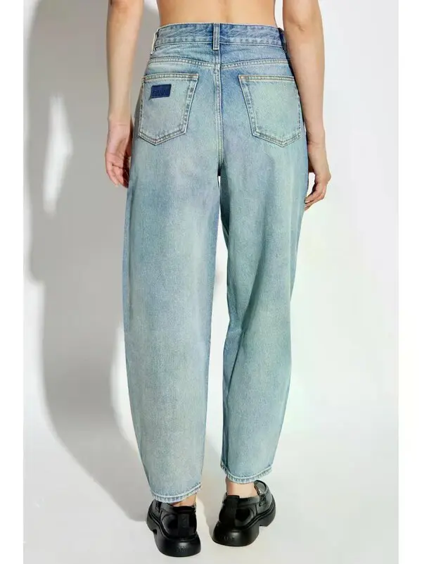 GANNI Organic Cotton Denim Jeans