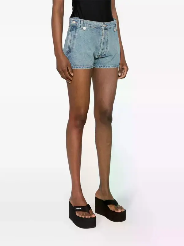 Coperni Mid-rise Denim Shorts