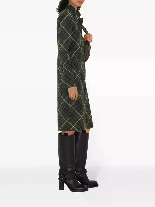 Burberry Check-print Shirt Dress