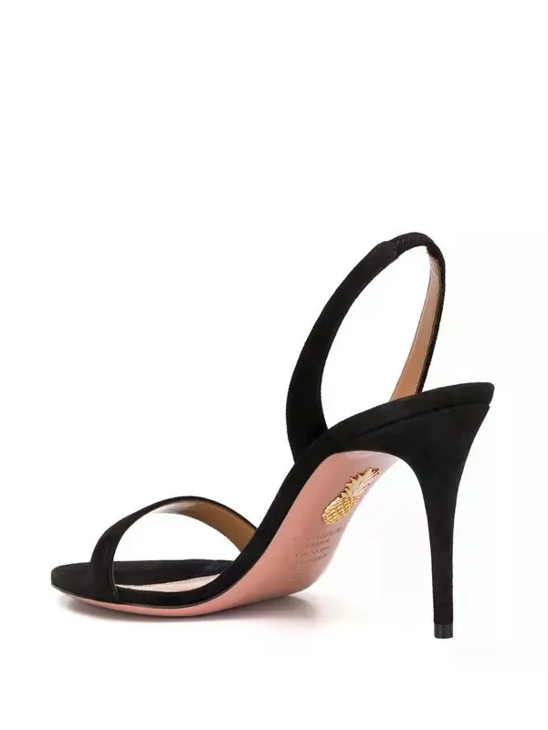 AQUAZZURA So Nude Mid-heel Sandals