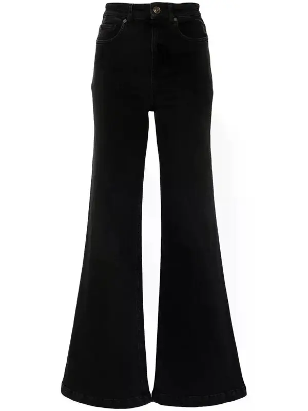 TWINSET High-rise Flared Jeans