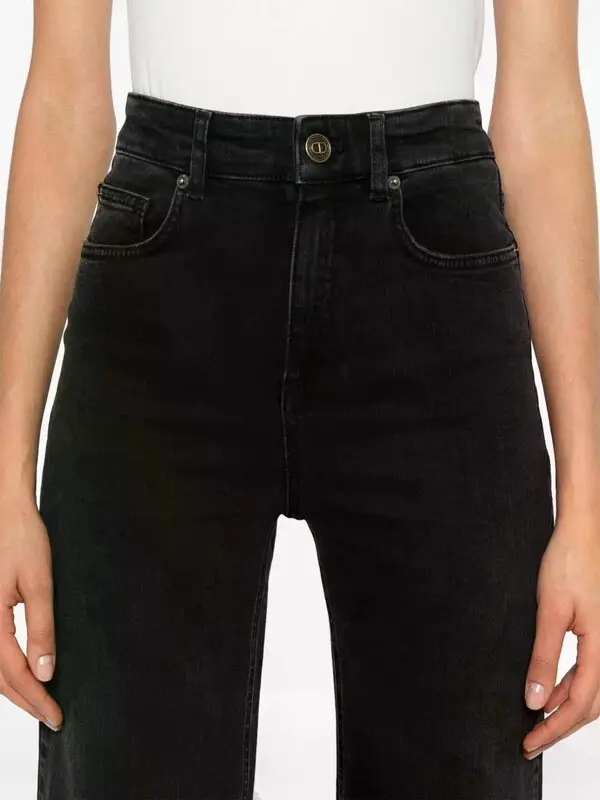 TWINSET High-rise Flared Jeans