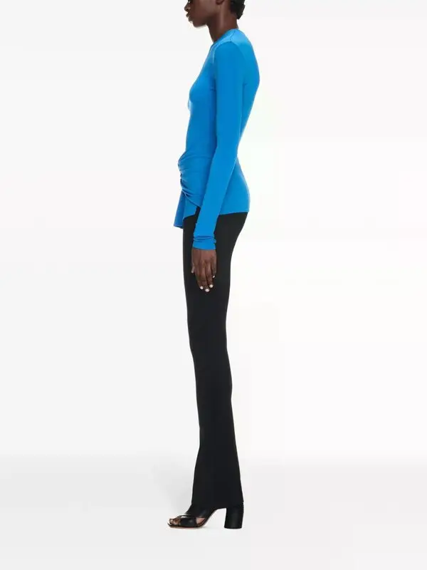 Off-White Logo-print Draped Top