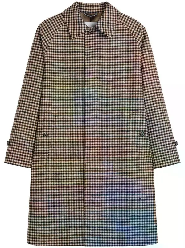 Mackintosh Belford Checked Coat