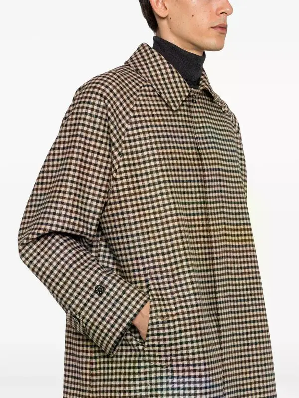 Mackintosh Belford Checked Coat