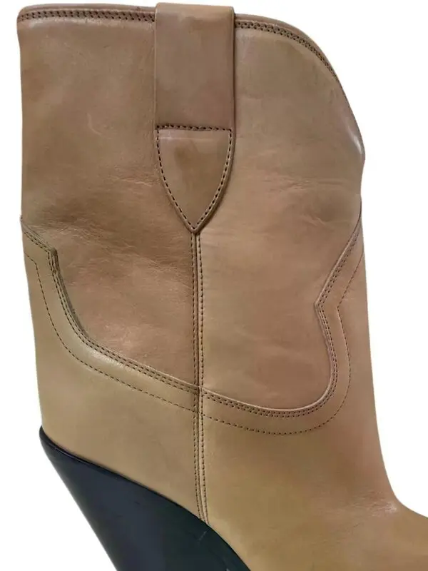 Isabel Marant Étoile Leather Cowboy Boots