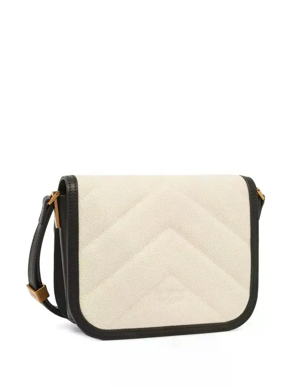 Pinko Quilted Shoulder Bag With Love Birds Buckle