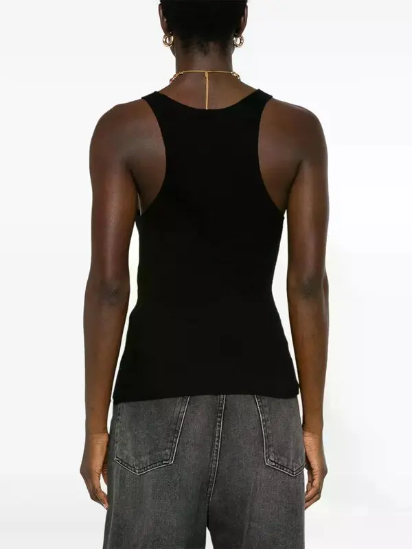 Alanui Sleeveless Tank Top - Black