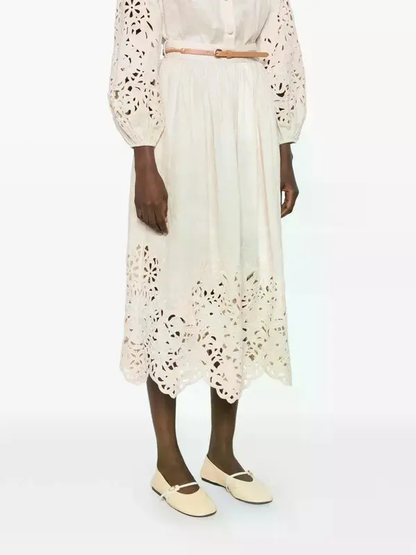 Zimmermann Wylie Midi Skirt