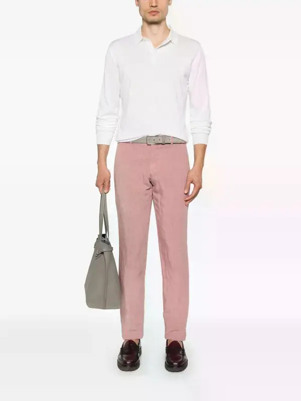 KANGRA Fine-knit Polo Shirt