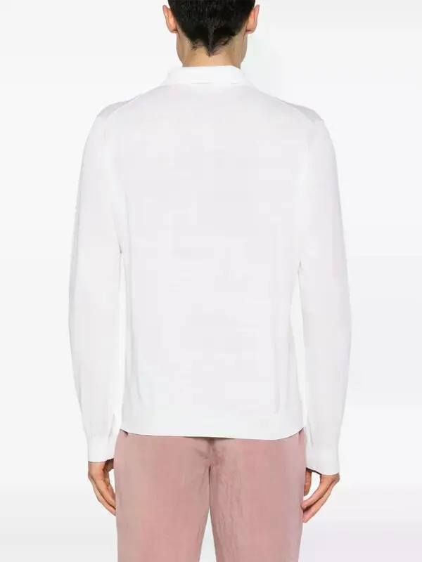 KANGRA Fine-knit Polo Shirt