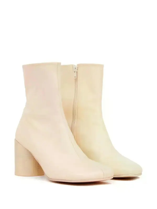 MAISON MARGIELA Anatomic 70mm Leather Ankle Boots
