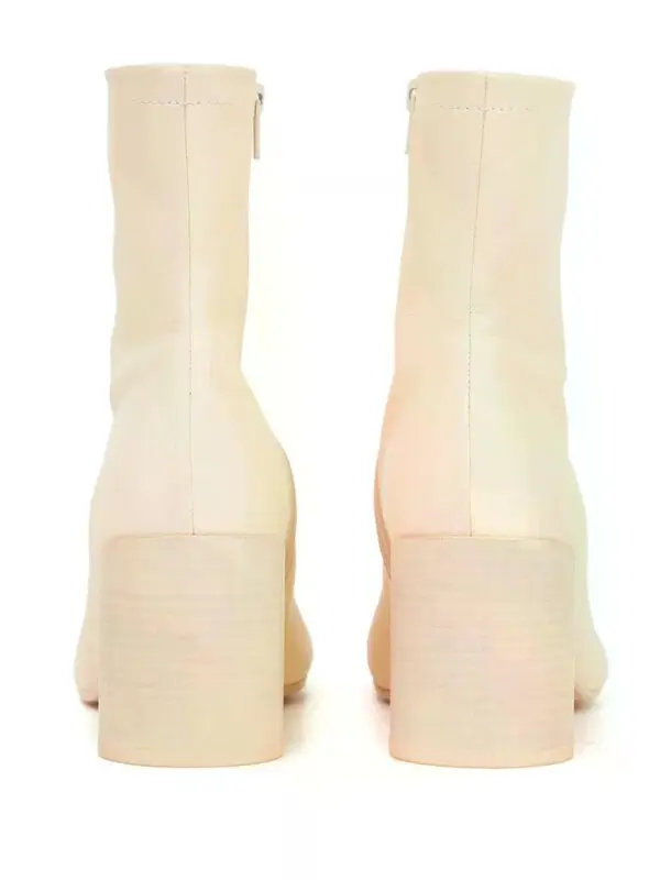 MAISON MARGIELA Anatomic 70mm Leather Ankle Boots