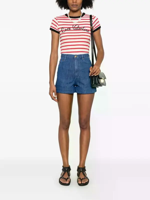 Valentino Garavani Striped Jersey T-shirt