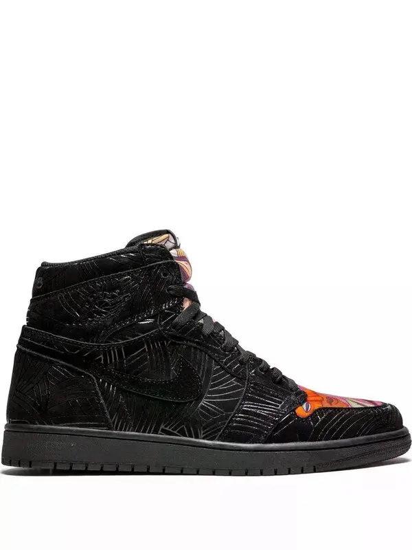 JORDAN 1 Retro High-top Sneakers - Black