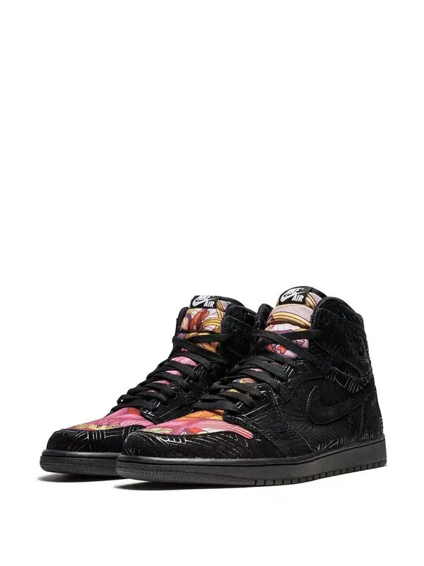 JORDAN 1 Retro High-top Sneakers - Black