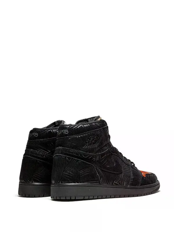 JORDAN 1 Retro High-top Sneakers - Black