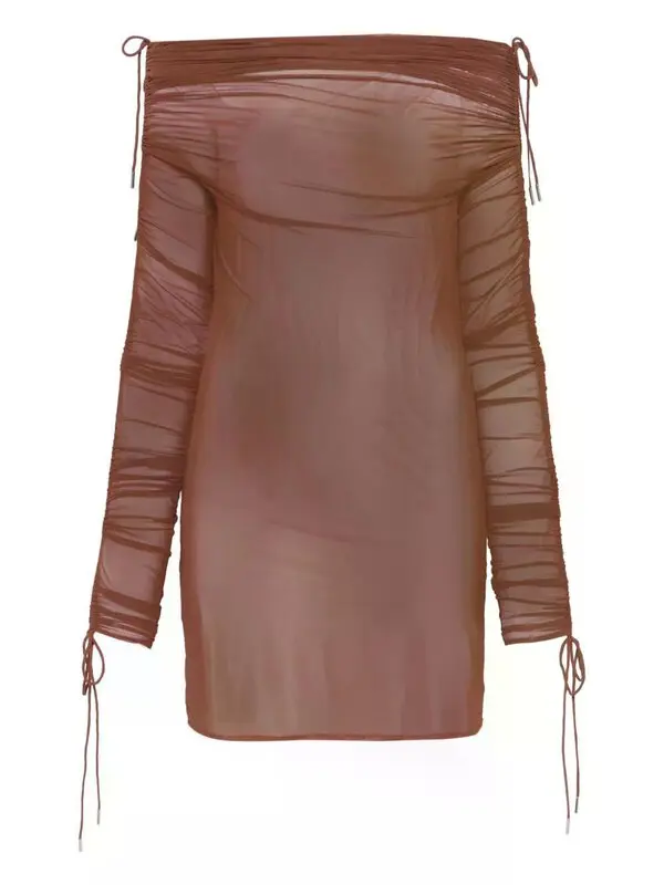Atlein Off-shoulder Mini Dress