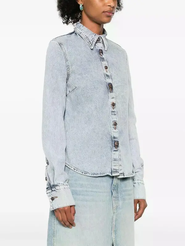 Magda Butrym Long-sleeve Denim Shirt