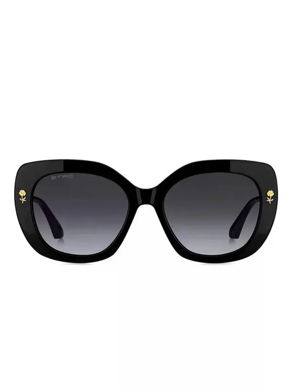 Etro Butterfly-frame Sunglasses - Black