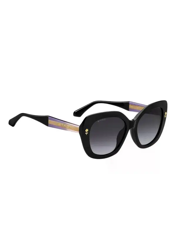 Etro Butterfly-frame Sunglasses - Black