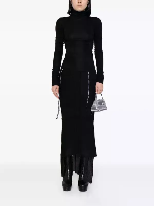 Vetements Logo-strap Roll-neck Top